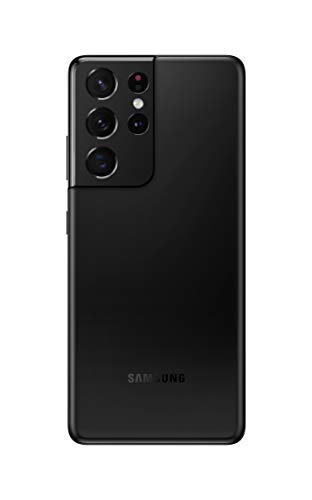 SAMSUNG Galaxy S21 Ultra 5G Factory Unlocked Android Cell Phone 256GB US Version Smartphone Pro-Grade Camera 8K Video 108MP High Res, Phantom Black