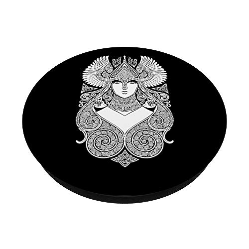 Viking Freyja Symbol - Norse Mythology Goddess PopSockets Swappable PopGrip