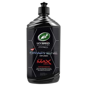 turtle wax 53479 hybrid solutions pro to the max wax, graphene liquid wax, 14 oz.