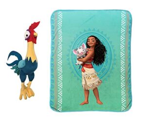 jay franco moana hei hei pillow buddy bundle-includes pillow buddy, throw