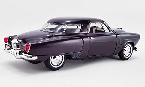 1951 Studebaker Champion Black Cherry Limited Edition to 500 Pieces Worldwide 1/18 Diecast Model Car by Acme A1809201