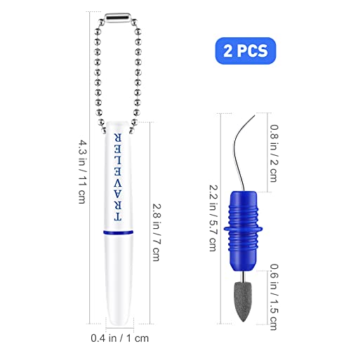 2pcs Portable Oral Dental Tooth Hook Hygeine Cleaning Molars Tool Teeth Stains Remover Plaque Remover