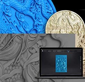 New EinScan Pro HD 3D Scanner with Turntable, Tripod, Color Pack, 0.2mm Resolution, 0.04mm Accuracy- Ultimate for Reverse Engineering, 3D Modeling, Art, Design, Manufacturing, Healthcare