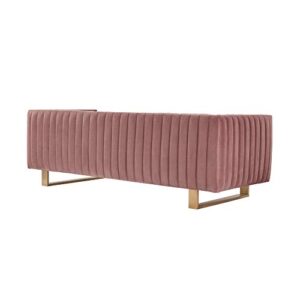 Armen Living Delilah Sofas, 86" W, Blush