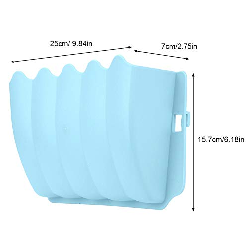 Rabbit Grass Feeder Pet Hay Bowl Dish Rack Holder Hay Feeder for Rabbit Rat Chinchilla Hamster Guinea Pig (Blue)