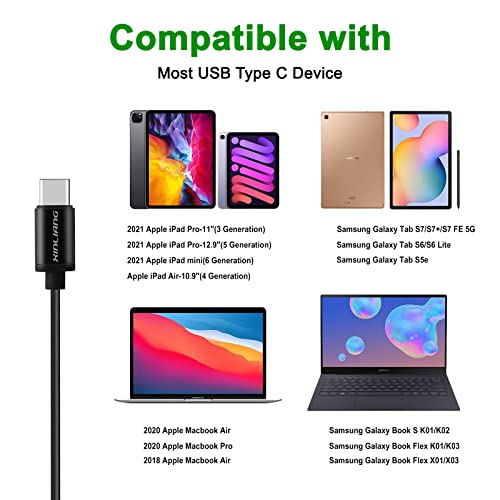 XINLIANG USB C Headphones USB C Wired Earbuds Type C Headphones Magnetic with Microphone Compatible for Samsung Galaxy S23/S22/S21/S20/FE, Google Pixel 7/6 Pro, iPad Pro, MacBook, OnePlus