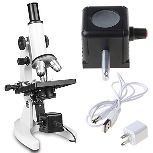 USB White LED Light Lighting for Stereo Microscope & Camera Bottom Biological Microscope Lamp Source with Power Adapter