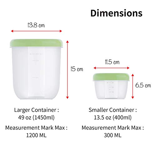 FOSA extra small vacuum container, microwavable with lid 13.5oz, 12pcs set (vacuum unit not included)