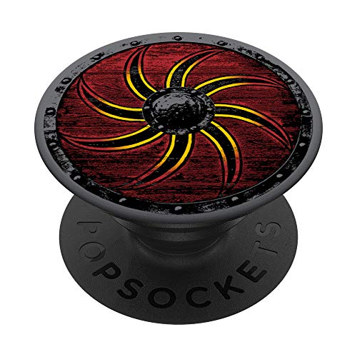 Ivar the Boneless Viking Shield PopSockets PopGrip: Swappable Grip for Phones & Tablets