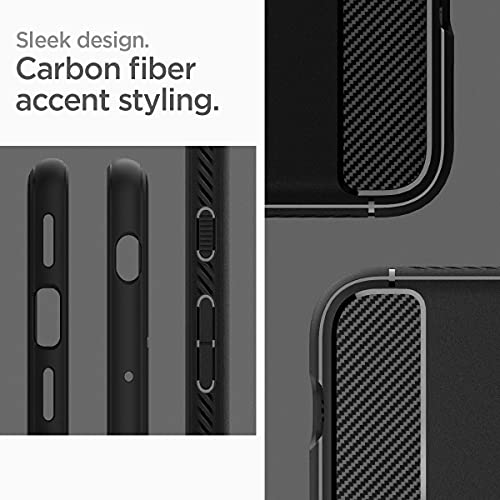 Spigen Rugged Armor Designed for Google Pixel 5a Case for Pixel 5a 5G (2021) - Matte Black