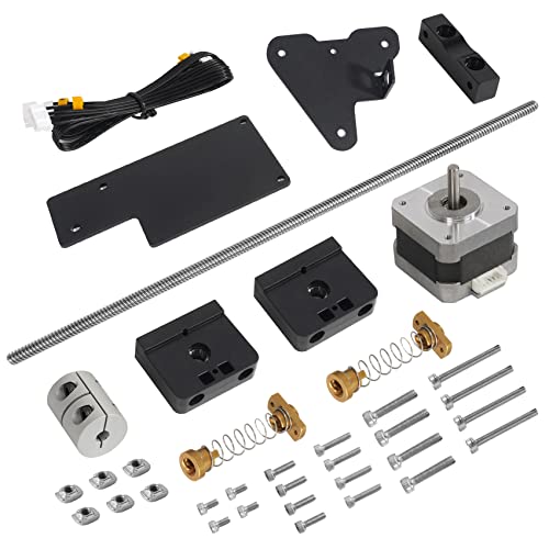 Dawnblade Ender-3 Dual Z Axis Upgrade Kit with Lead Screw Stepper Motor, 3D Printer Upgrade Parts for Creality Ender-3 / Ender-3 V2 / Ender-3 Pro/Voxelab Aquila