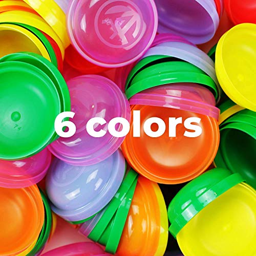 Vending Machine - Big Capsule Vending Machine Bundle with 2 Inch Acorn Capsules 120 Pcs - Prize Machine - Commercial Vending Machine for 2 Inch Capsules Gumballs Bouncy Balls - Red