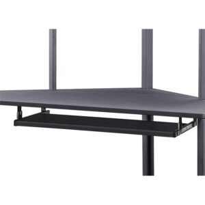 Acme Furniture Cargo Desk, Gunmetal