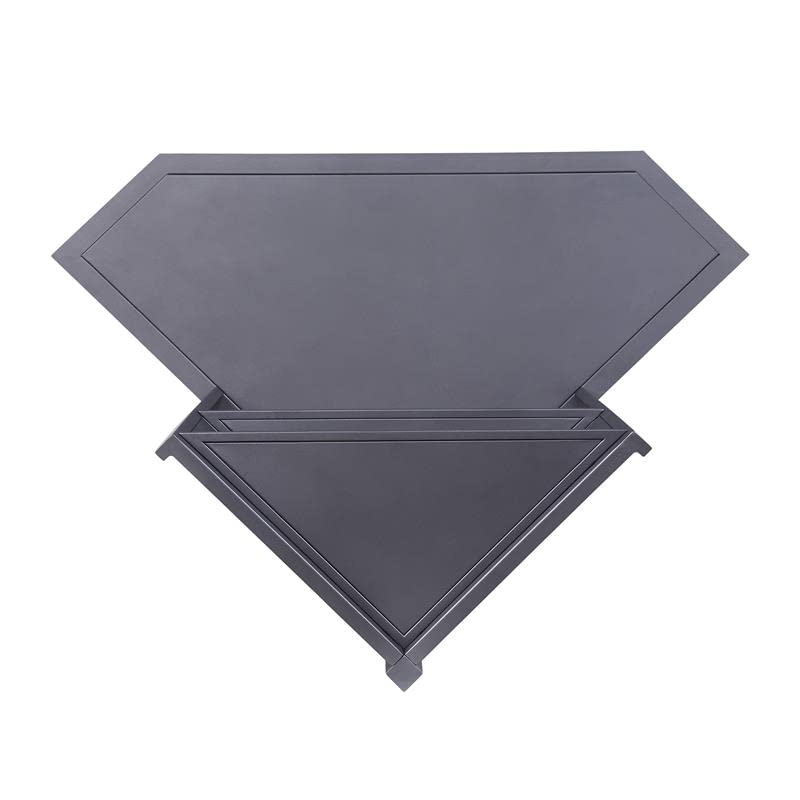 Acme Furniture Cargo Desk, Gunmetal