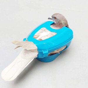 pigeon holder, pigeon injection holder bird plastic fixed frame easy feeding designed for feeding pigeons fixed mount bird supply(#2)