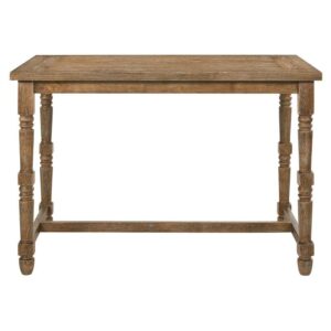 Acme Furniture Farsiris Counter Height Table, Weathered Oak Finish