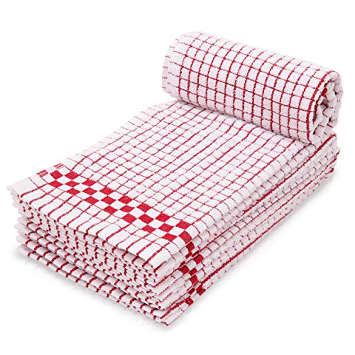 SIMPLI-MAGIC 79327 Kitchen Towels, Dish Towels, 16" x 27", 6 Pack