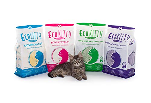 EcoKitty Clumping Cat Litter, Millet