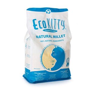 EcoKitty Clumping Cat Litter, Millet