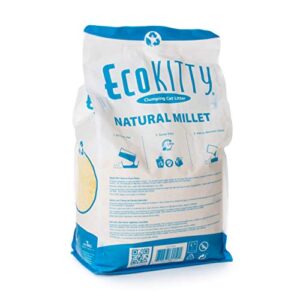 EcoKitty Clumping Cat Litter, Millet