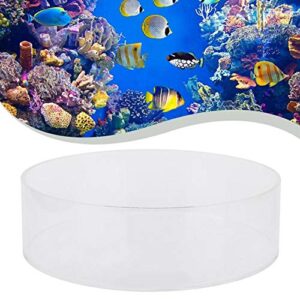 topincn coral viewer fish tank acrylic coral observe lense aquarium fish photograph cylinder magnifier for marine aquarium reef(150mm)