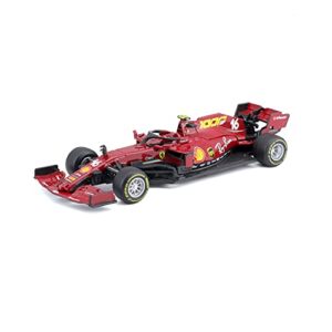 bburago b18-36823l 1:43 f1 2020 ferrari charles leclerc #16