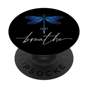 just dragonfly tattoodesign summer breathe meditation yoga popsockets swappable popgrip