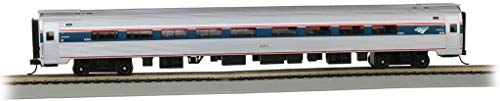 Bachmann Trains - 85' Budd Amtrak AMFLEET - I Coach - Coachclass Phase VI #82803 - HO Scale, Silver