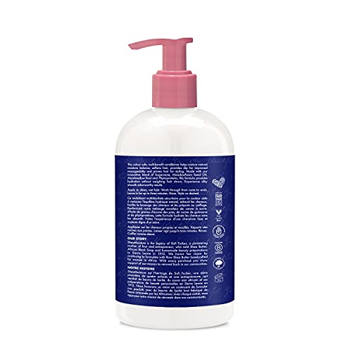 SheaMoisture Silicone Free Conditioner for Dry Hair, Sugarcane and Meadowfoam, Sulfate Free Conditioner, 13 Oz