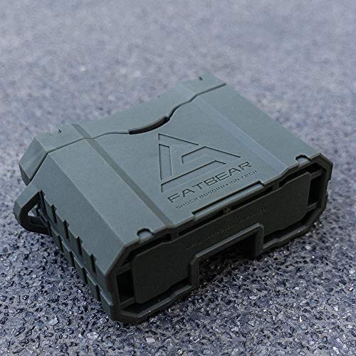 FATBEAR Designed for Sony WF-1000XM3 Tactical Military Grade Drop Protection Thick Solid Armor Cover Case Shell (Black)