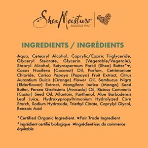 SheaMoisture Frizz Control Conditioner for Dry Hair, Papaya and Neroli, Sulfate Free Conditioner , 13.0 fl Ounce