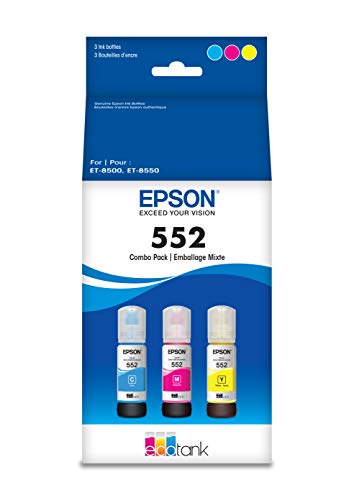 Epson Claria ET Premium T552620 High Capacity Bottle Ink - Color Combo Pack