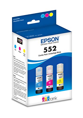 Epson Claria ET Premium T552620 High Capacity Bottle Ink - Color Combo Pack