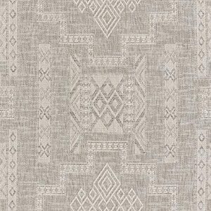 Momeni Hampton Transitional Indoor/Outdoor Area Rug, Grey, 2' X 3'