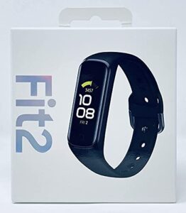 samsung galaxy fit 2 2020 bluetooth fitness tracking smart band (black)