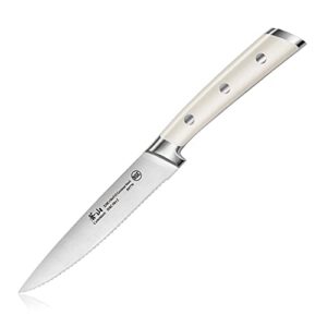 cangshan s1 series 59779 german steel forged 5-inch serrated utility knife