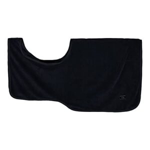 horze marquess fleece riding blanket - dark navy - 78 in