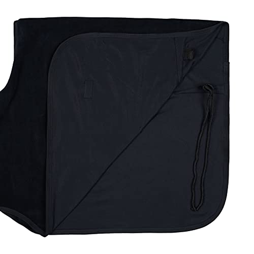 HORZE Marquess Fleece Riding Blanket - Dark Navy - 78 in