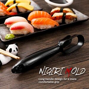 MarcZero Sushi Making Kit, 22 in 1 Sushi Bazooka Roller Kit With Bamboo Mat, Sushi Knife, Bamboo Chopsticks, Bazooka Roller, Sushi Molds, DIY Sushi Roller Machine for Beginner