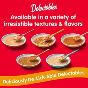 Delectables Bisque Senior Cat Treat Variety Pack, 1.4-oz, case of 12