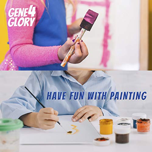 GENE4GLORY Canvas Panel 40 Pack - 8x10 Inch Artist Canvas Board for Painting