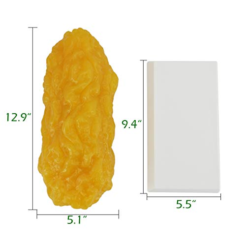 Human Body Fat Replica, 5lb Fat Model, 5 Pounds of Fat Anatomical Fat Model for Keep Fit, Weight Loss Motivation Reminder, Nutritionist, Anatomical Science Course, Medical Student