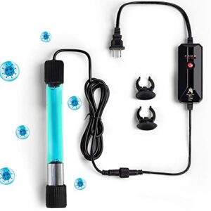 taishan uv sterilizer for aquarium，13 w fish tank clean light with timer,aquarium green killing machine waterproof clean submersible lamp for pond,swimming pool,indoor