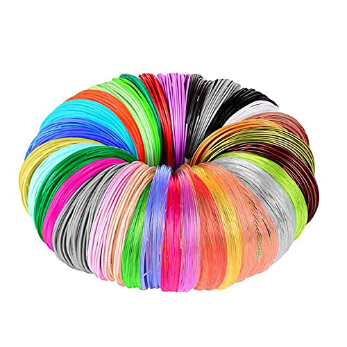 Smallant 3D Pen Filament,1.75mm PLA Filament Pack of 32 Colors, Diameter Filament, Each Color 10 Feet, Total 320 Feet Lengths