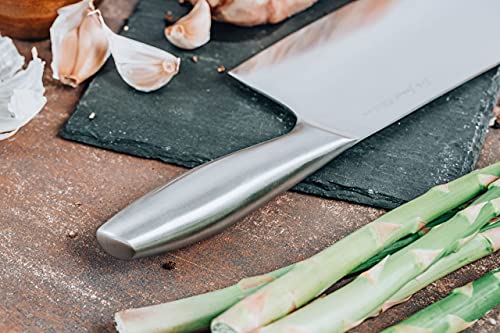 Irb Jones Profession Butcher Knife - Stainless Steel Chopper used at Home or Restaurant, Sharp Meat Cleaver used by Chef's