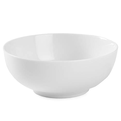 Everyday White by Fitz and Floyd Soup Cereal Porcelain Bowls, Set of 4