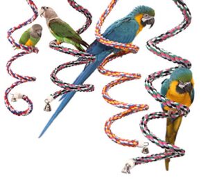 parrot rope boing - spiral rope swing (medium)