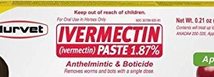 Ivermectin Paste Dewormer - 6.08g dose @ 1.87% Apple Flavor