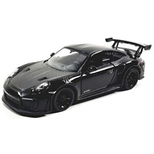 kinsmart porsche 911 gt2 rs 2010 triple black hard top 1/36 scale diecast car for unisex children