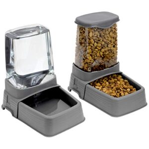 sportpet food bowls_raised stainless steel bowl_gravity feeder and waterer